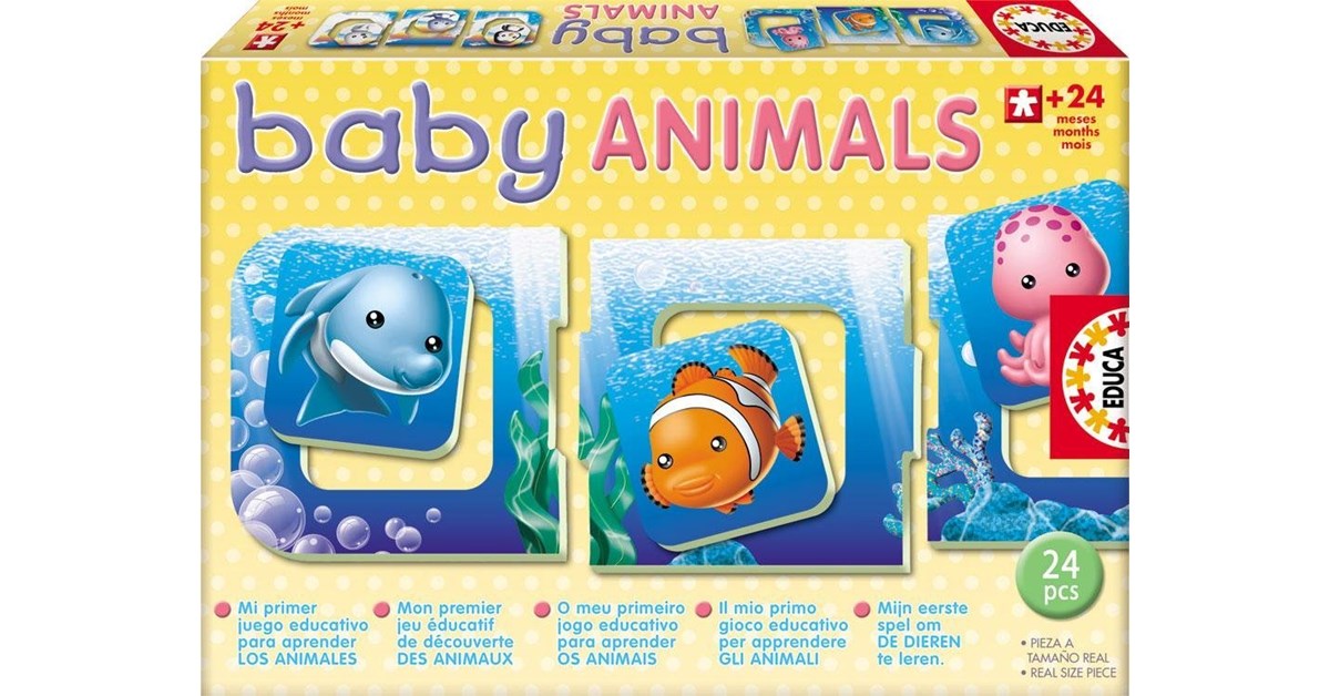 Educa (14298) - "Baby Animals" - 24 pezzi